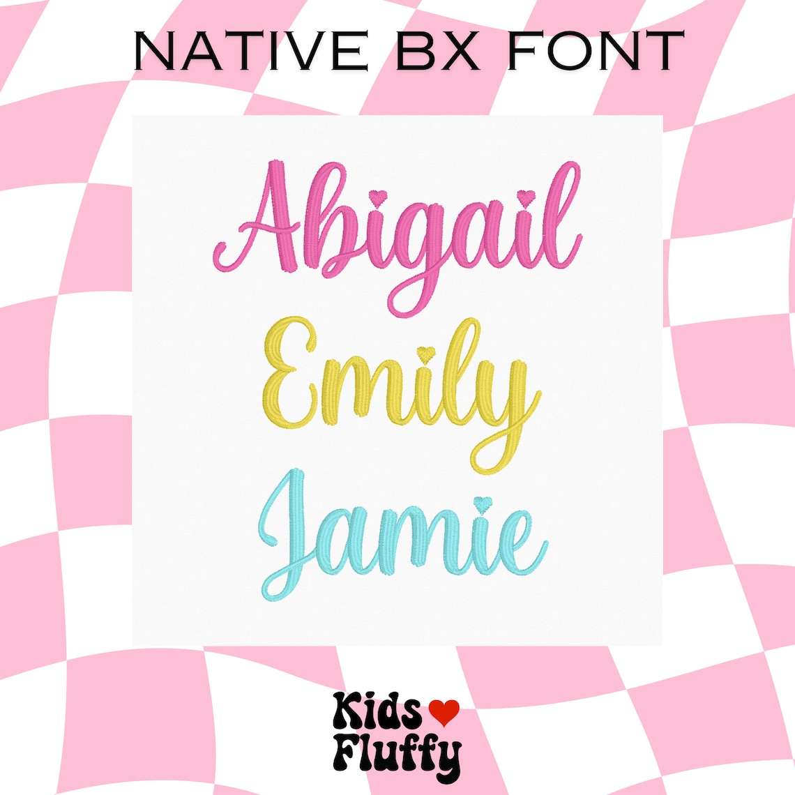 Native BX Font Josephsophia - BX Font - Embrilliance BX Font - Satin ...