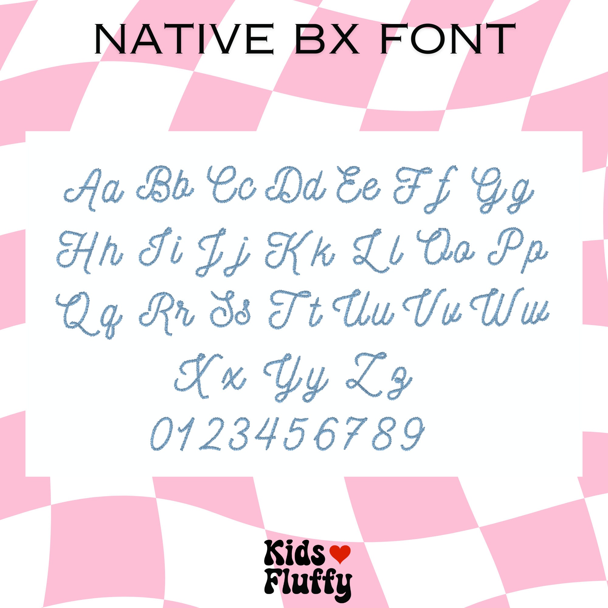Bx Nickainley Chain Embroidery Font - BX Native Format - BX Embroidery ...
