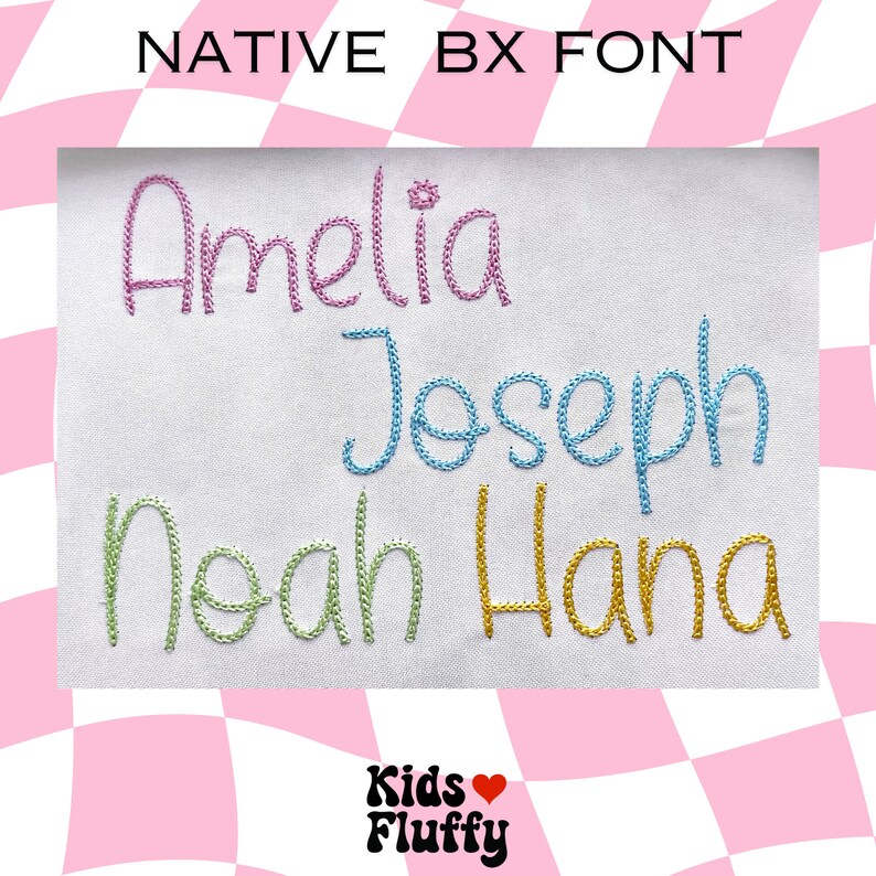 Native BX Font Amelia Chain - Bx Font - Embrilliance Native Bx Font ...
