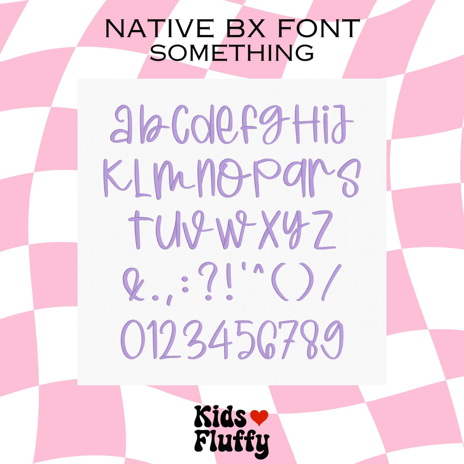 Native BX Font Something - Bx Font - Embrilliance Native BX Font - for ...
