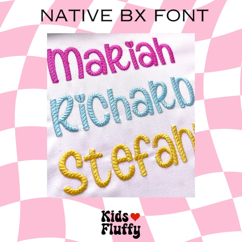 Native BX Font Lonely Rope - Bx Font - Embroidery Font - Rope Stitch ...