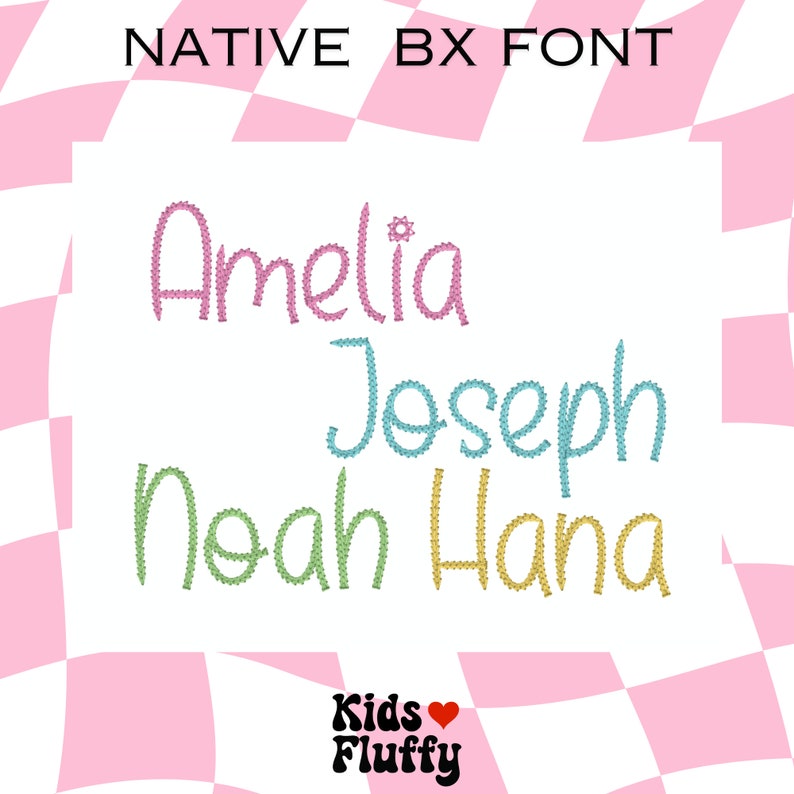 Native BX Font Amelia Chain - Bx Font - Embrilliance Native Bx Font ...