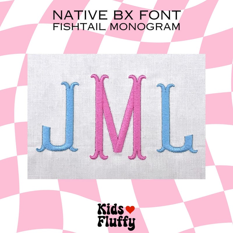 Fishtail Font - Etsy