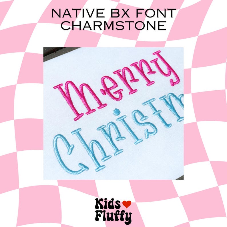 Native BX Font Charmstone - Bx Font - Embrilliance Native BX Font - for ...