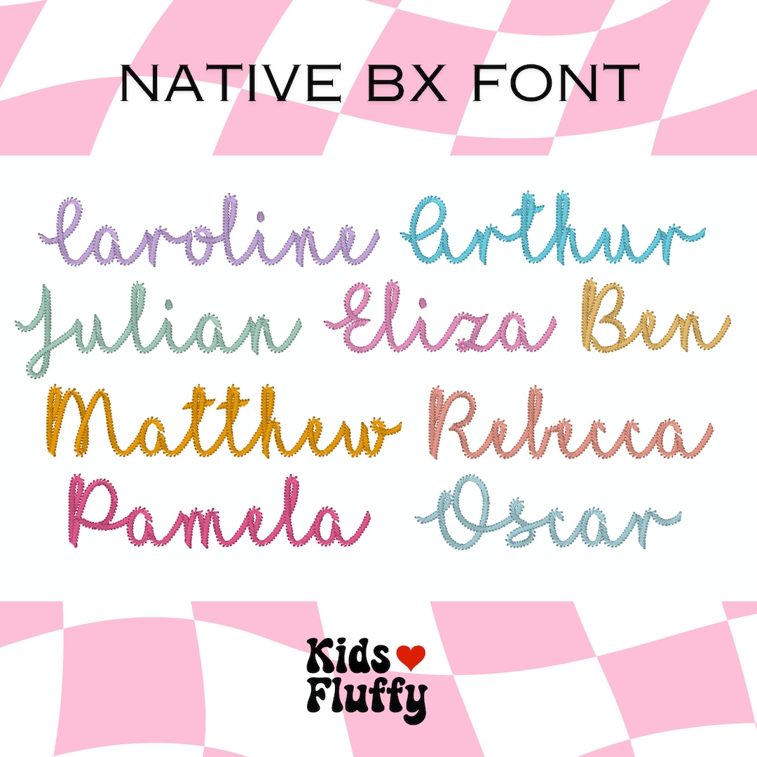 BX Love Glitter Embroidery Font - Bx Native Format - BX Embroidery ...