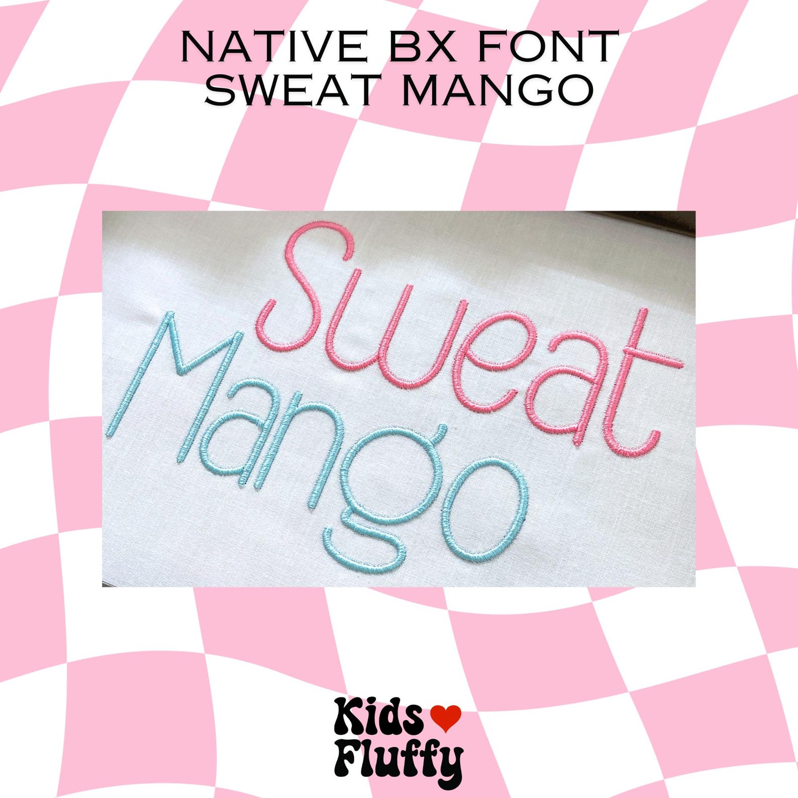 Native BX Font Sweat Mango - Bx Font - Embrilliance Native BX Font ...