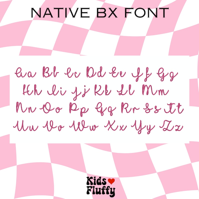 BX Love Glitter Embroidery Font - Bx Native Format - BX Embroidery ...