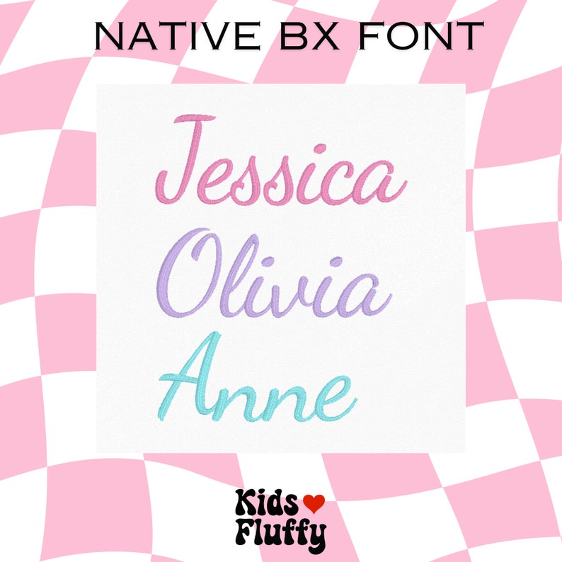 Native BX Font Dancing - Bx Font - Embrilliance Native Font ...