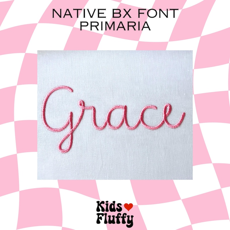 Native BX Font Primaria - Bx Font - Embrilliance Native BX Font - for ...