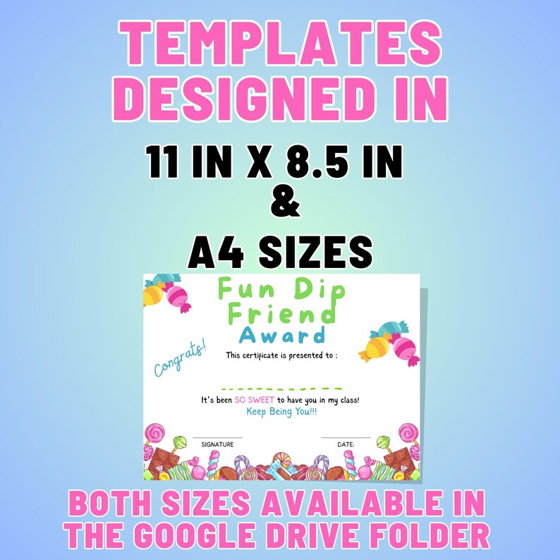 Classroom Candy Bar Awards – End of Year Awards, Editable Student ...