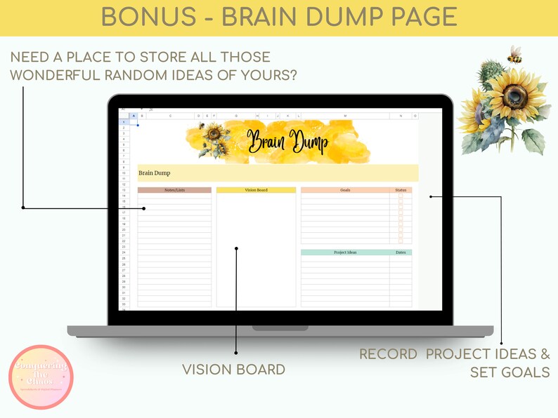 Digital to Do List Template: Google Sheets Planner With Kanban Board ...