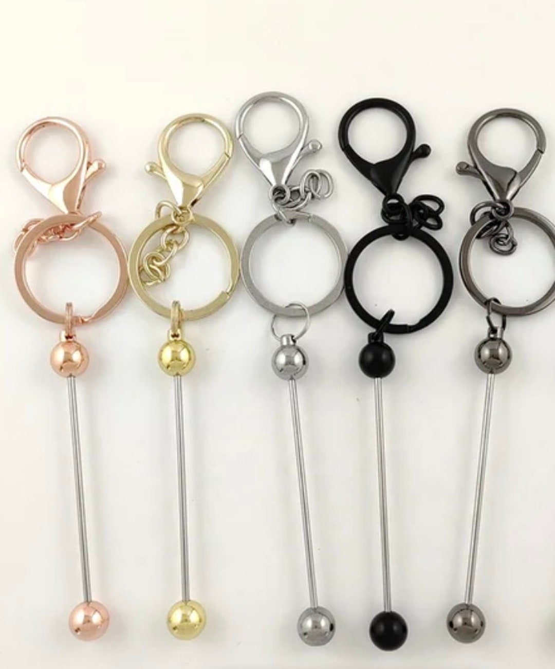 Beadable Key Chains - Etsy