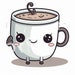 Kawaii Coffee Clip Art PNG X 20 Digital Food/beverage - Etsy
