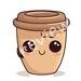 Kawaii Coffee Clip Art PNG X 20 Digital Food/beverage - Etsy
