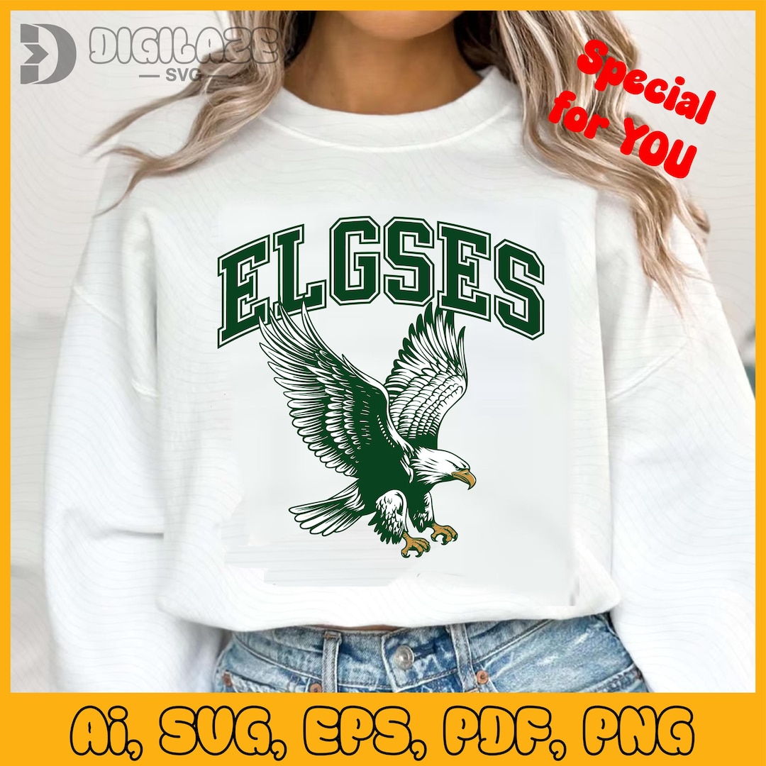 Elgses Football Svg, Png, Philadelphia Mayor Gaffe, Eagles Football Fan ...