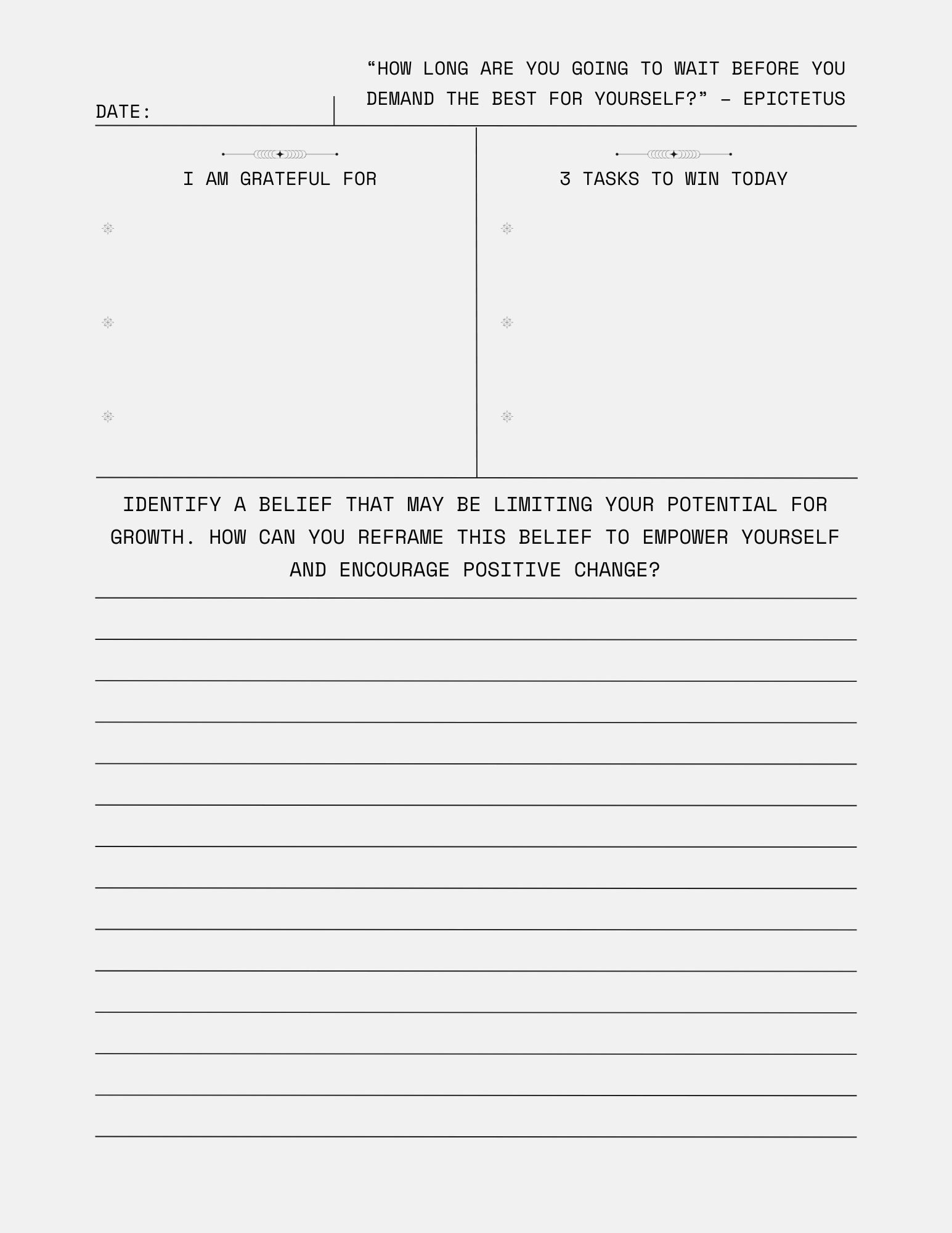 Printable 30 Day Sobriety Journal PDF Sobriety Tracker Recovery Journal ...