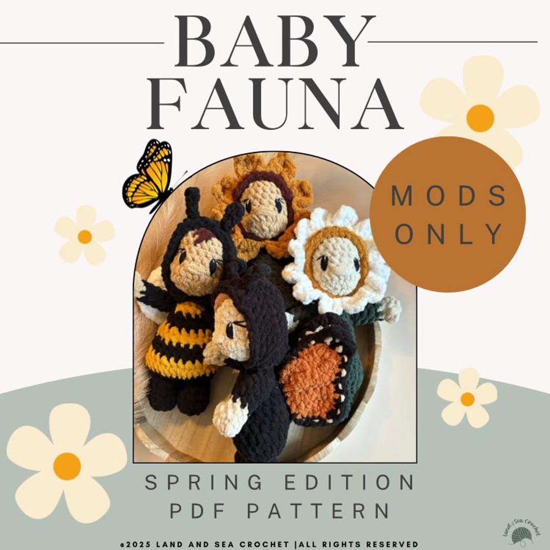 Baby Fauna Spring Edition MODS Onlycrochet Pattern ...