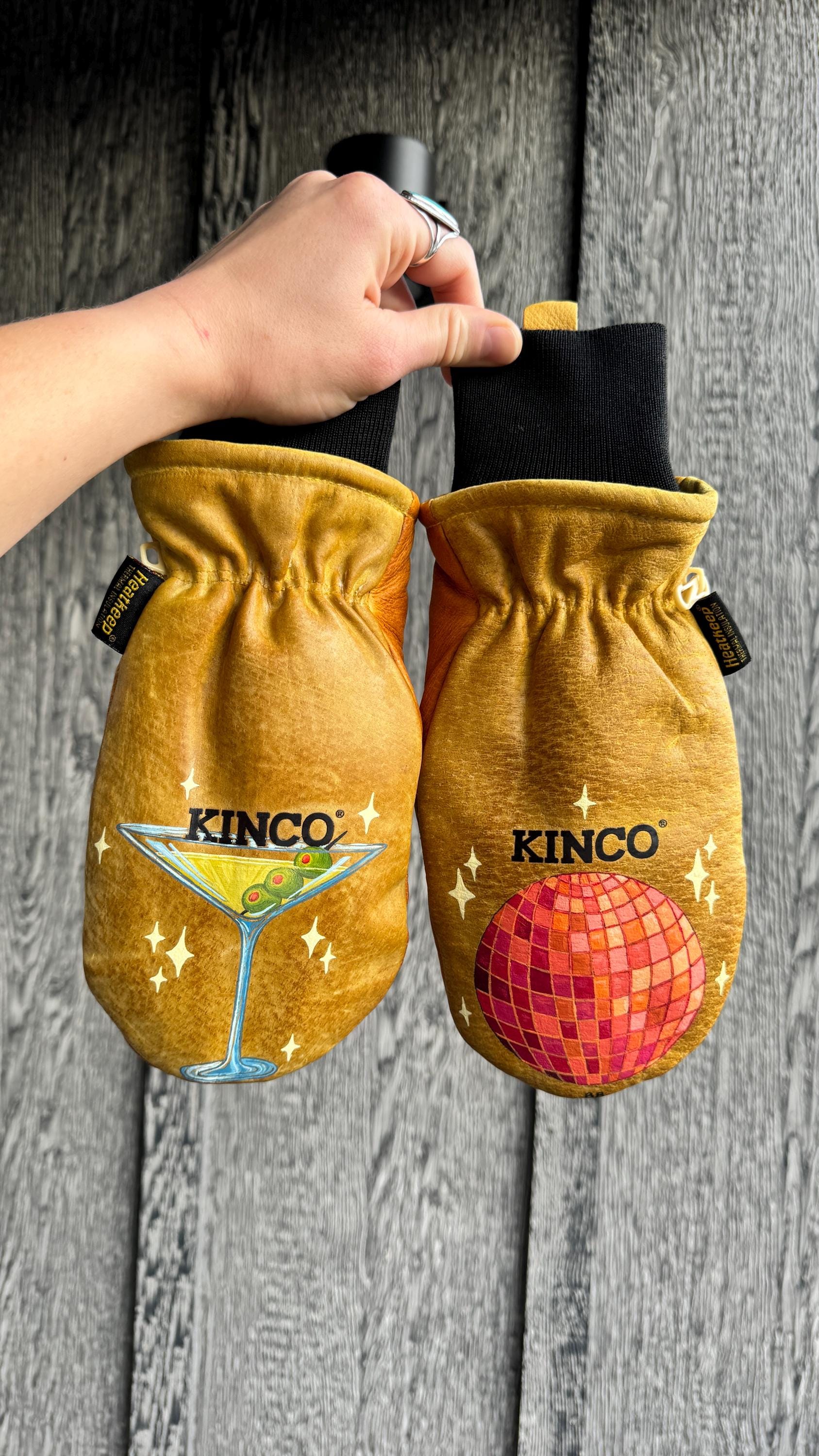 Custom Painted Kinco Gloves - Etsy