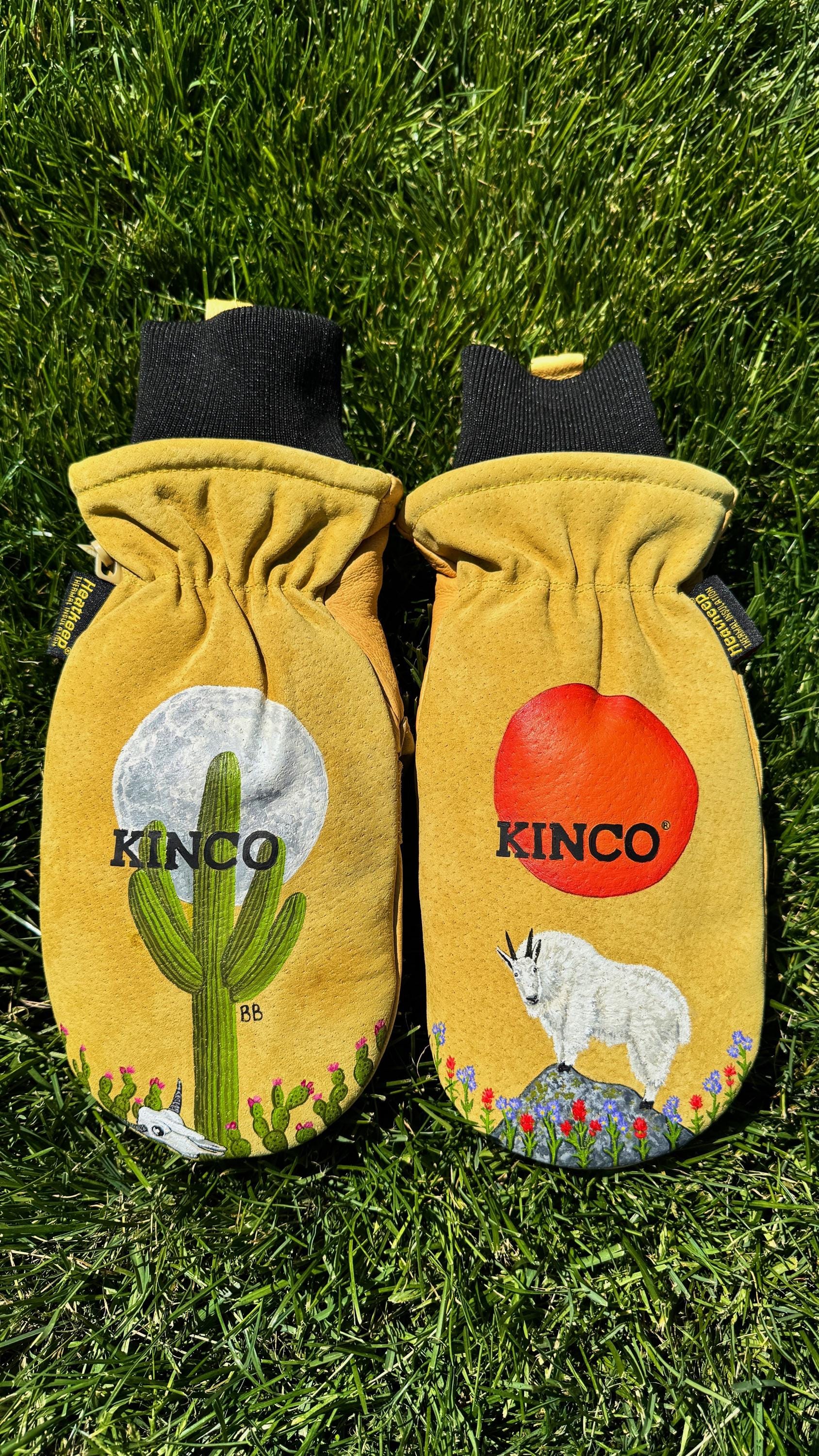Custom Painted Kinco Gloves - Etsy