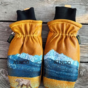 Custom Painted Kinco Gloves - Etsy