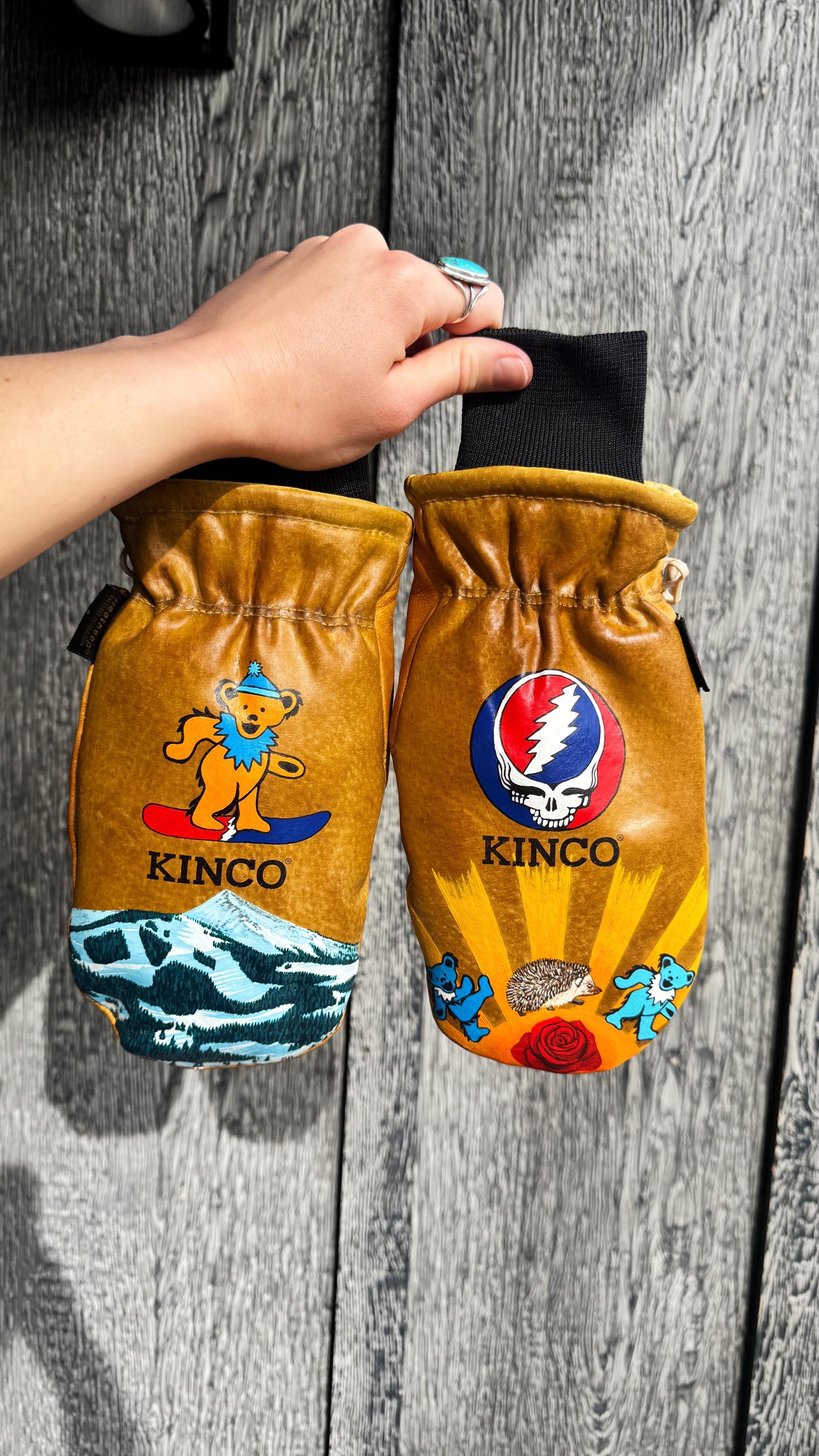 Custom Painted Kinco Gloves - Etsy
