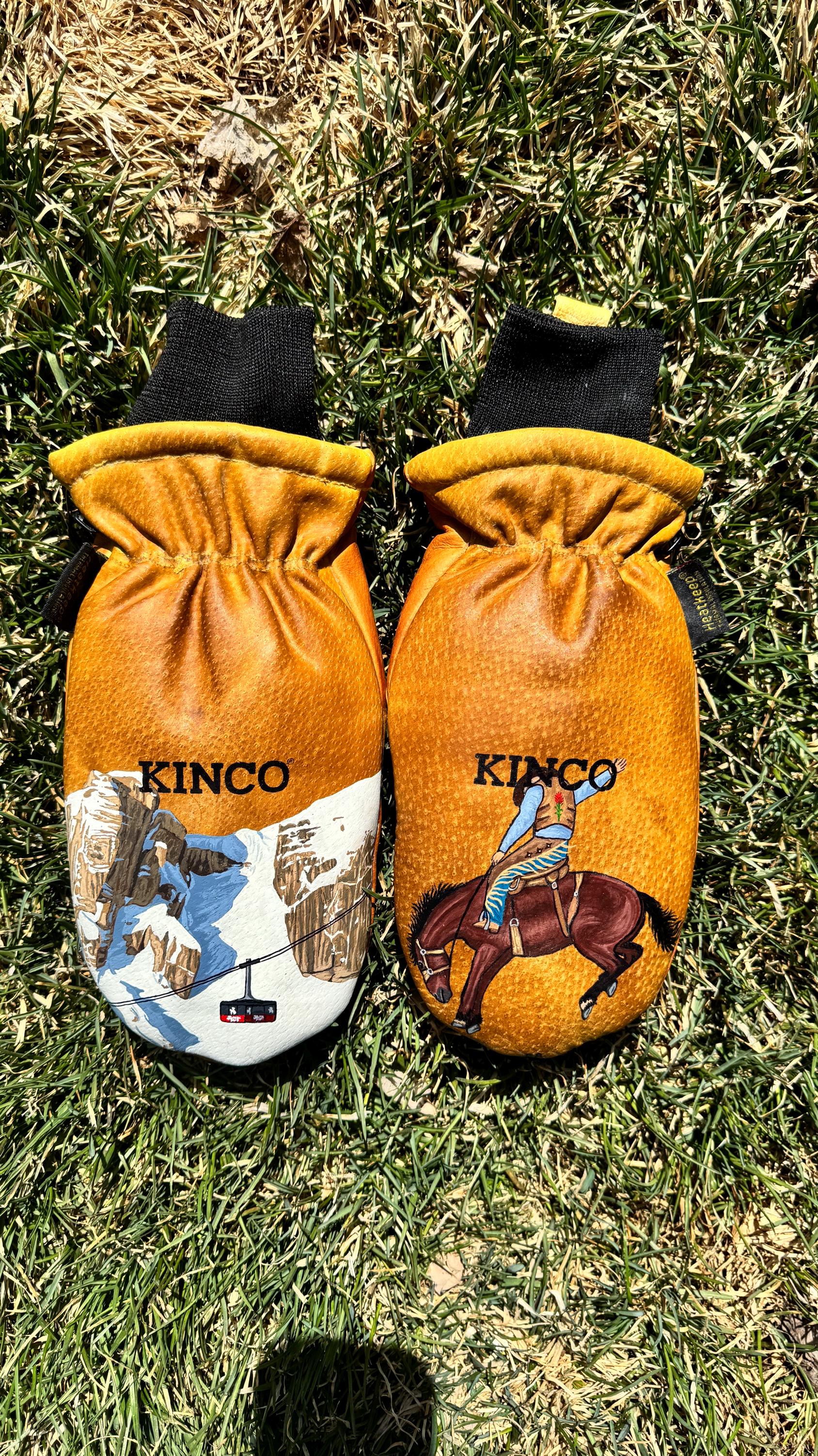 Custom Painted Kinco Gloves - Etsy
