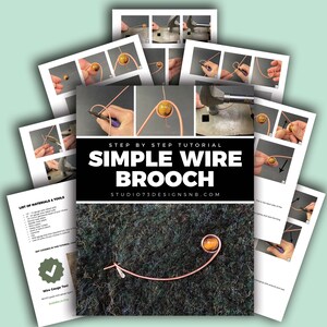 4 Tutorials - Wire Wrapping for Beginners Tutorial Bundle With FREE ...