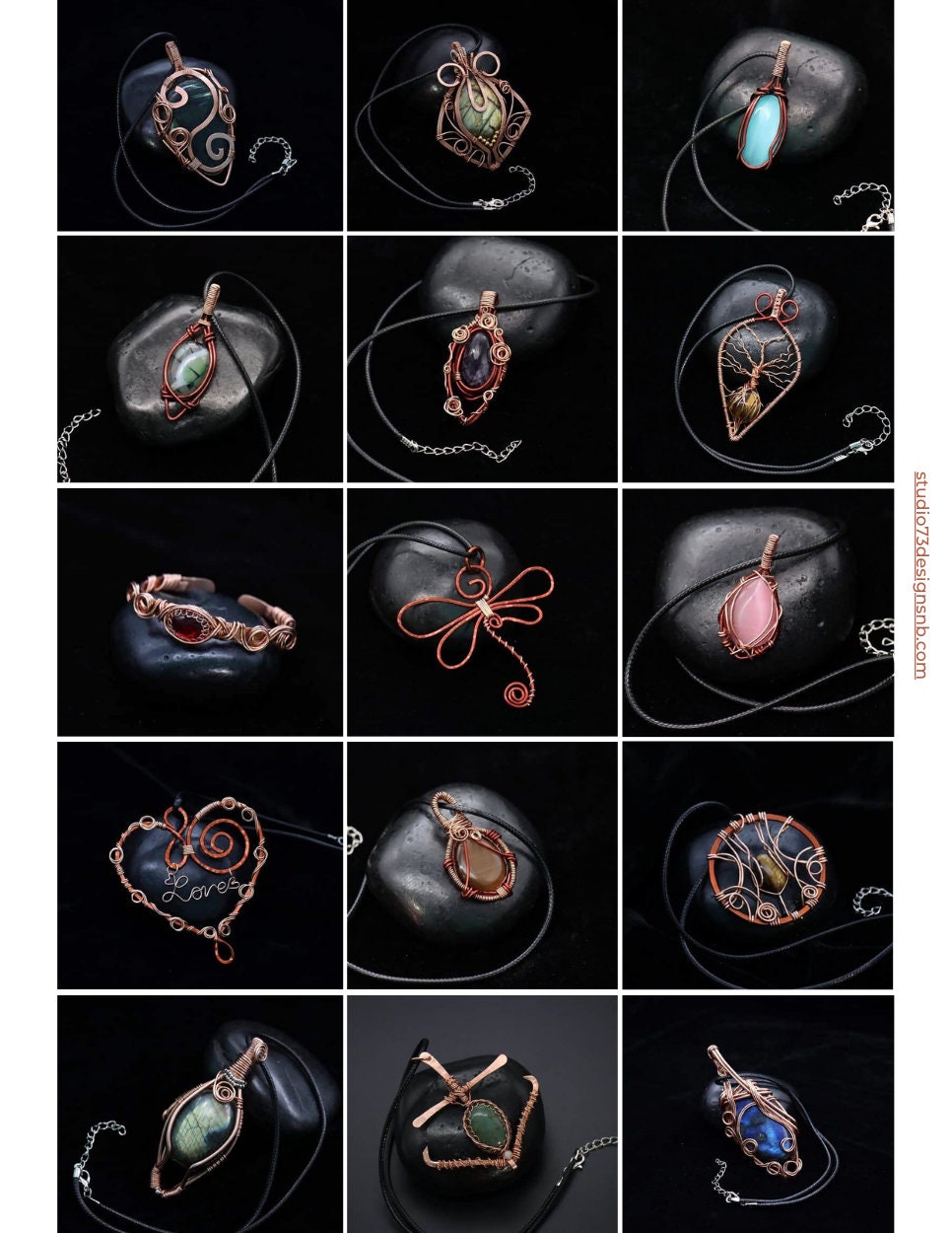 41 Wire-wrapping Tutorials Bundle for Beginners and Advanced Artists ...