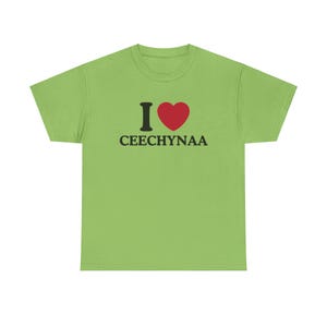 I Love Ceechynaa Shirt - Etsy