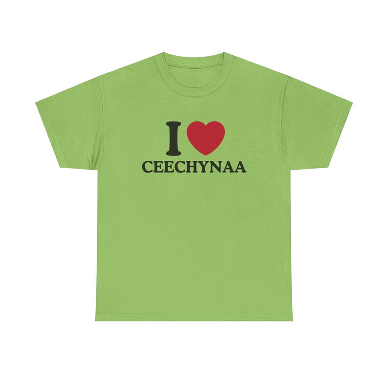 I Love Ceechynaa Shirt - Etsy