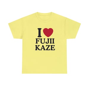 I Love Fujii Kaze Shirt - Etsy