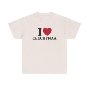 I Love Ceechynaa Shirt - Etsy