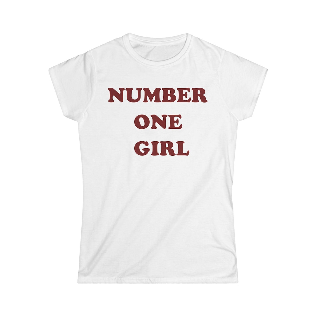 Number One Girl Shirt Rose Tee - Etsy
