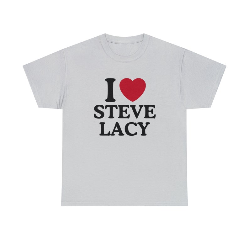 I Love Steve Lacy Shirt - Etsy