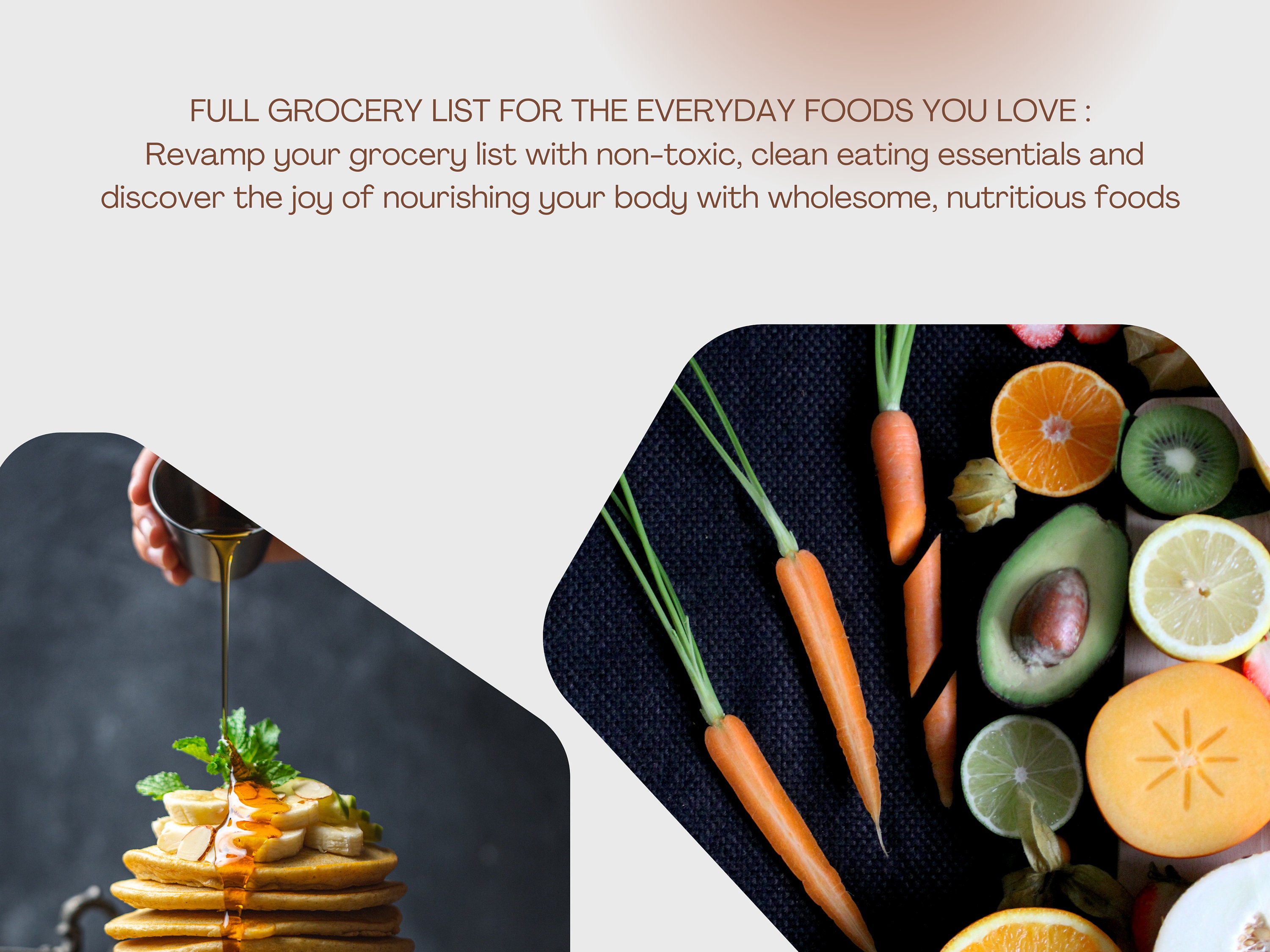 Clean Food Swaps A Guide to Non-toxic Living Nutrition Coach Health ...