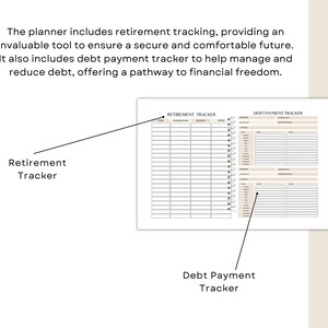 Digital Finance Planner Budget Planner Finance Tracker - Etsy