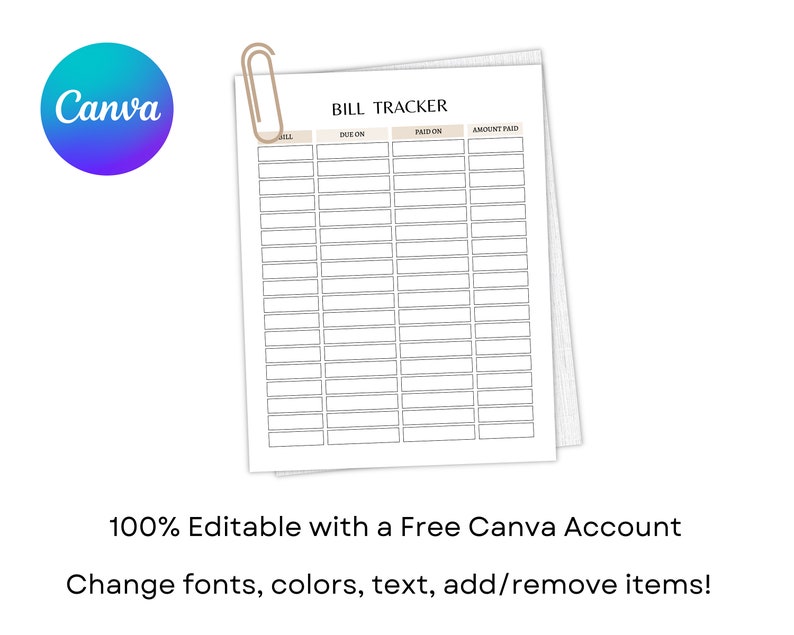 Digital Finance Planner Budget Planner Finance Tracker - Etsy