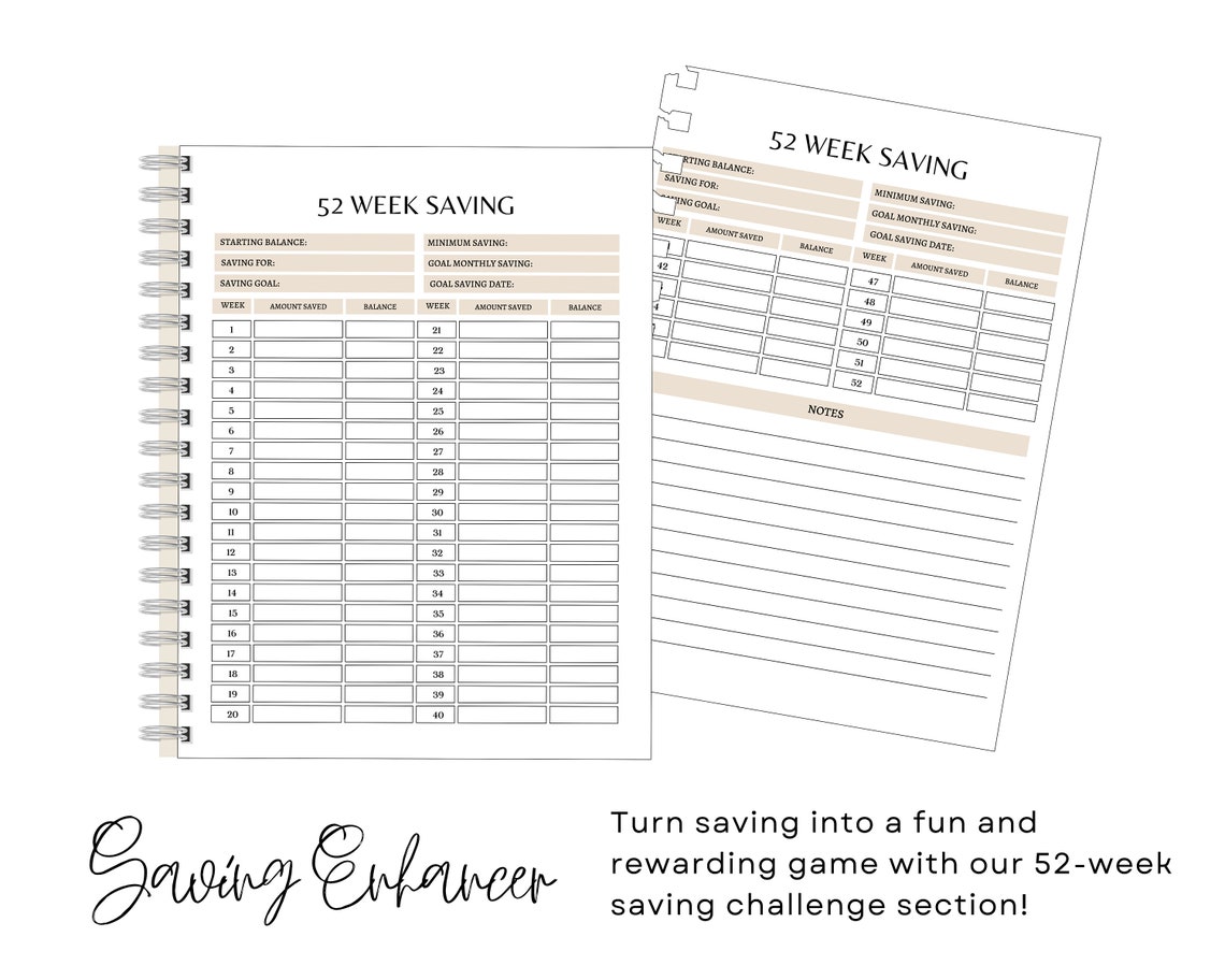 Digital Finance Planner Budget Planner Finance Tracker - Etsy