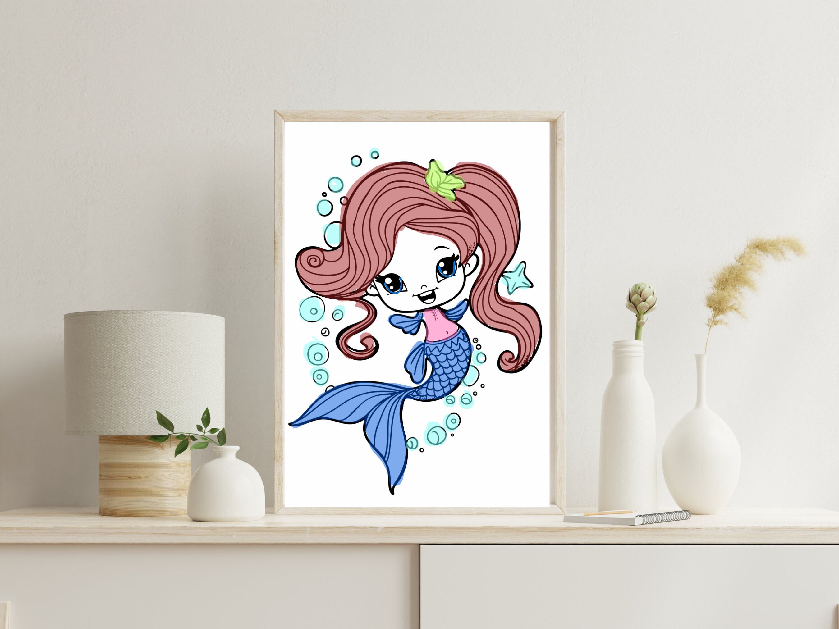 PDF Kawaii Coloring Page | Cute Drawing | Instant Digital PNG ...