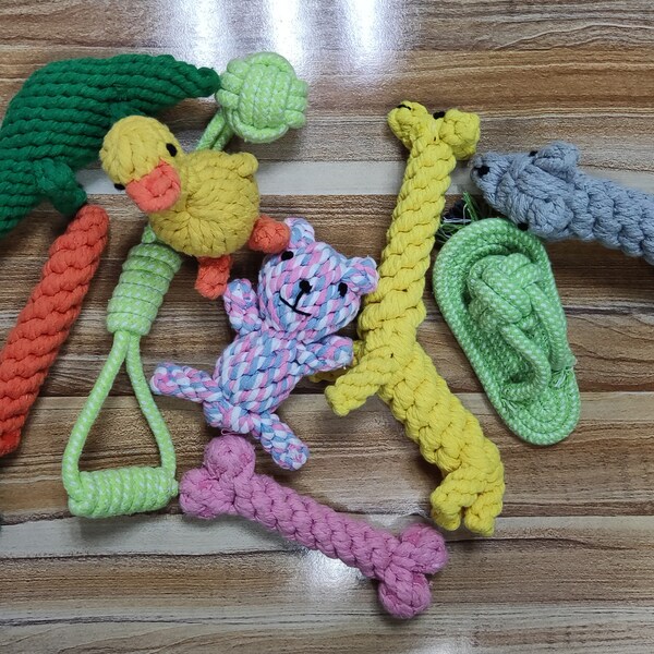 Rope Dog Toys - Etsy
