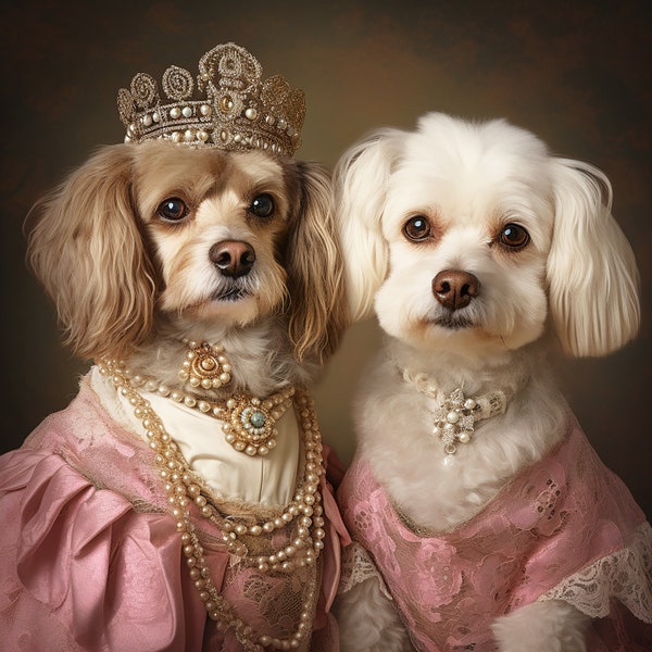 Royal Pet Portrait - Etsy