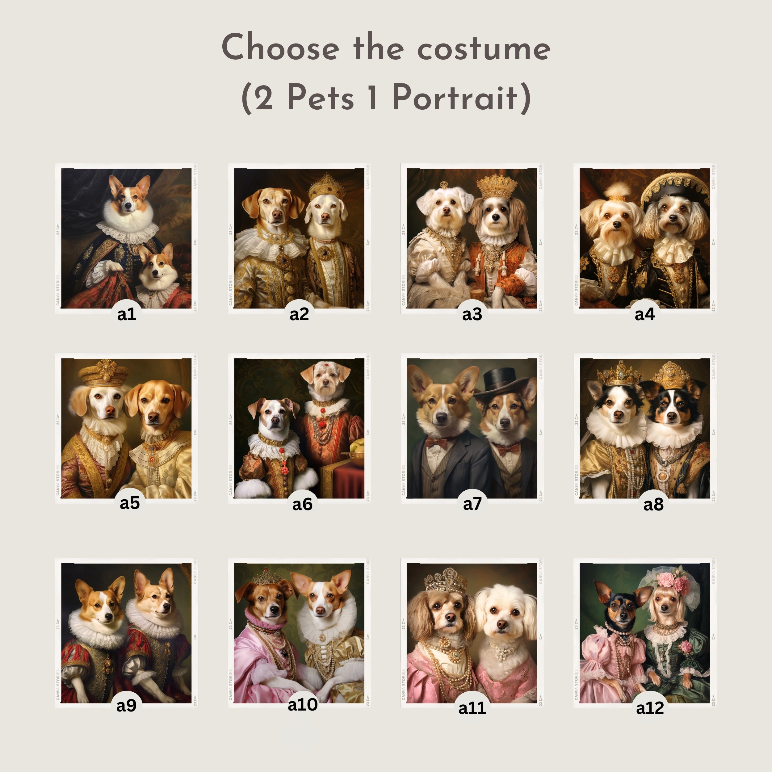Custom Lady Cat Portrait, Baroque Lady Cat Painting, Pet Lovers Gift ...