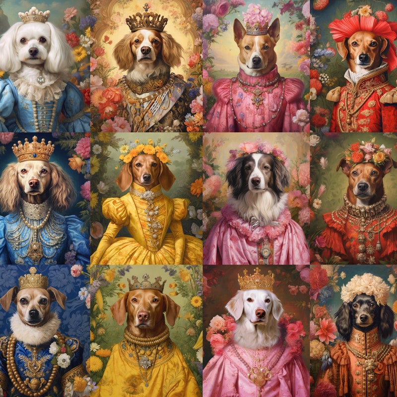 Royal Pet Portrait - Etsy
