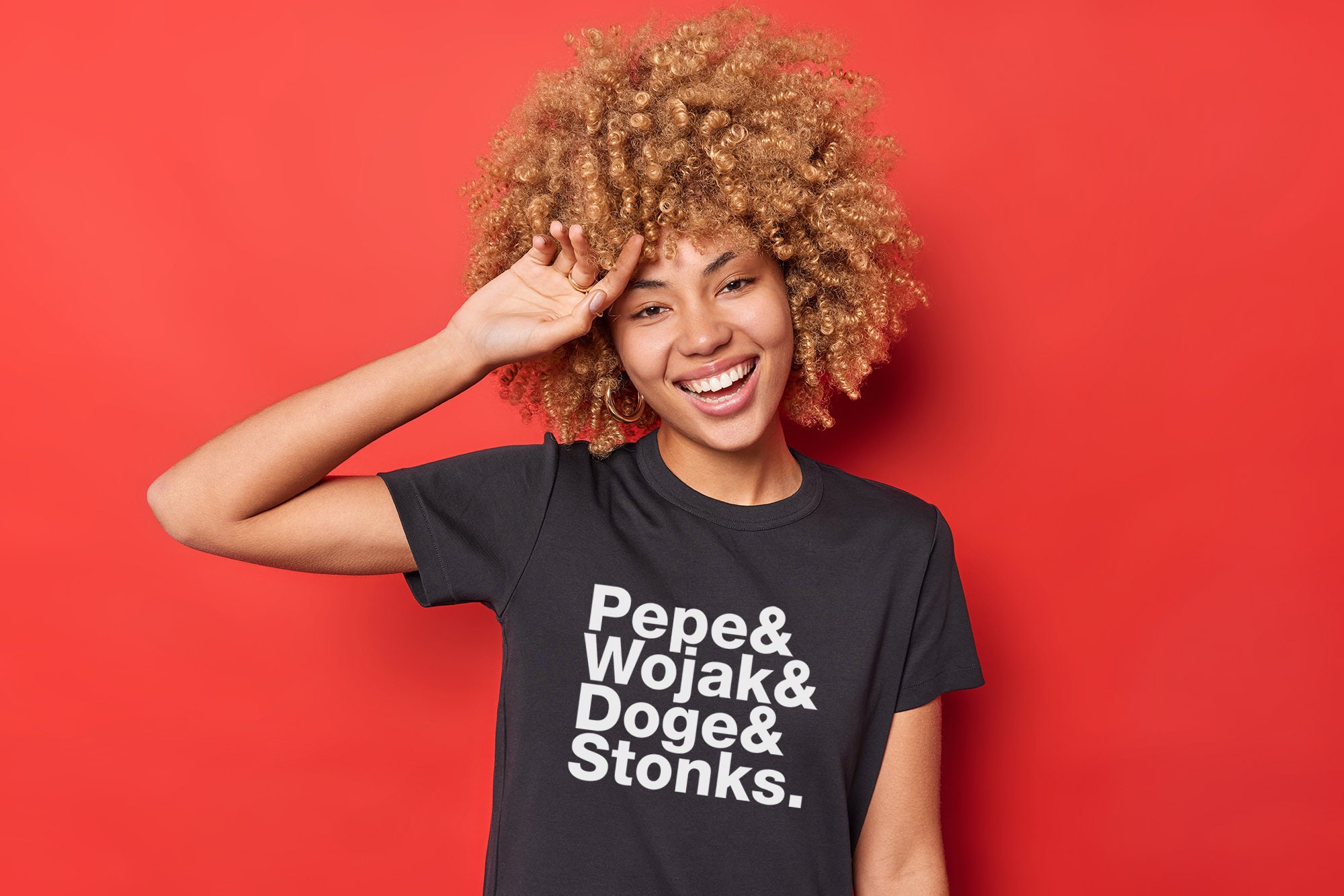 Pepe Wojak Doge Stonks Internet Meme Graphic Tshirt, Meme Man, Doge ...