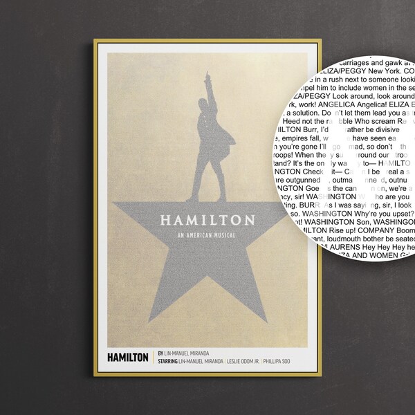 Script Poster - Etsy