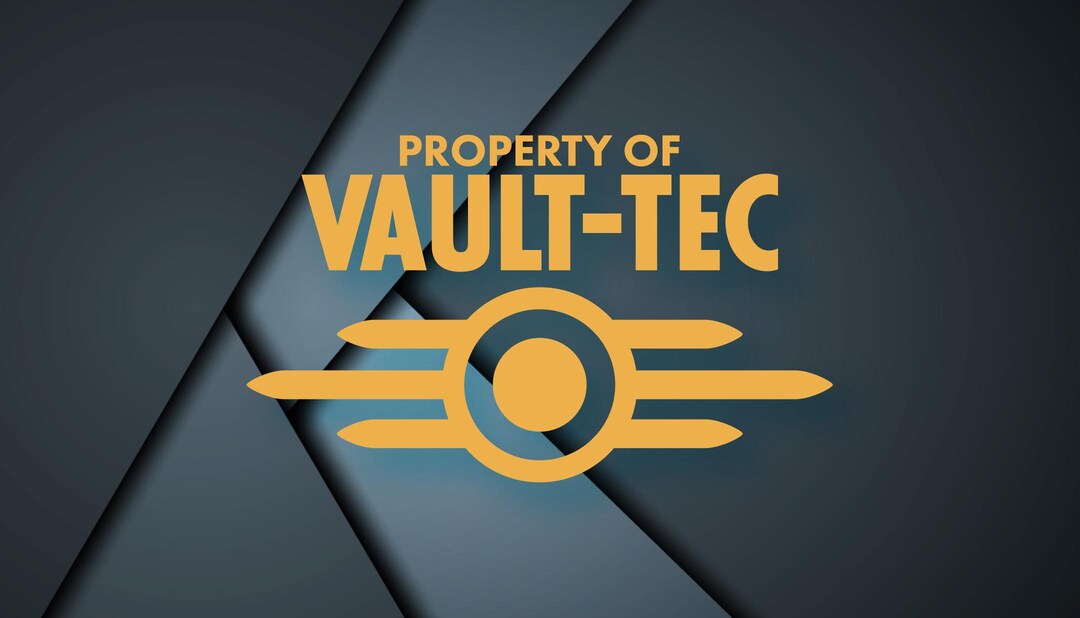 Property of Vault-tec - Die-cut Vinyl Decal Fallout - Etsy