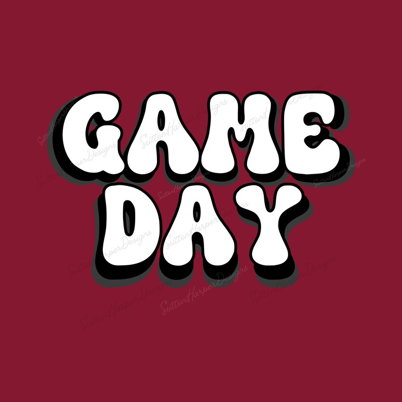 Game Day PNG Cut File, Png, Game Day Png Digital Download, Sports Shirt ...
