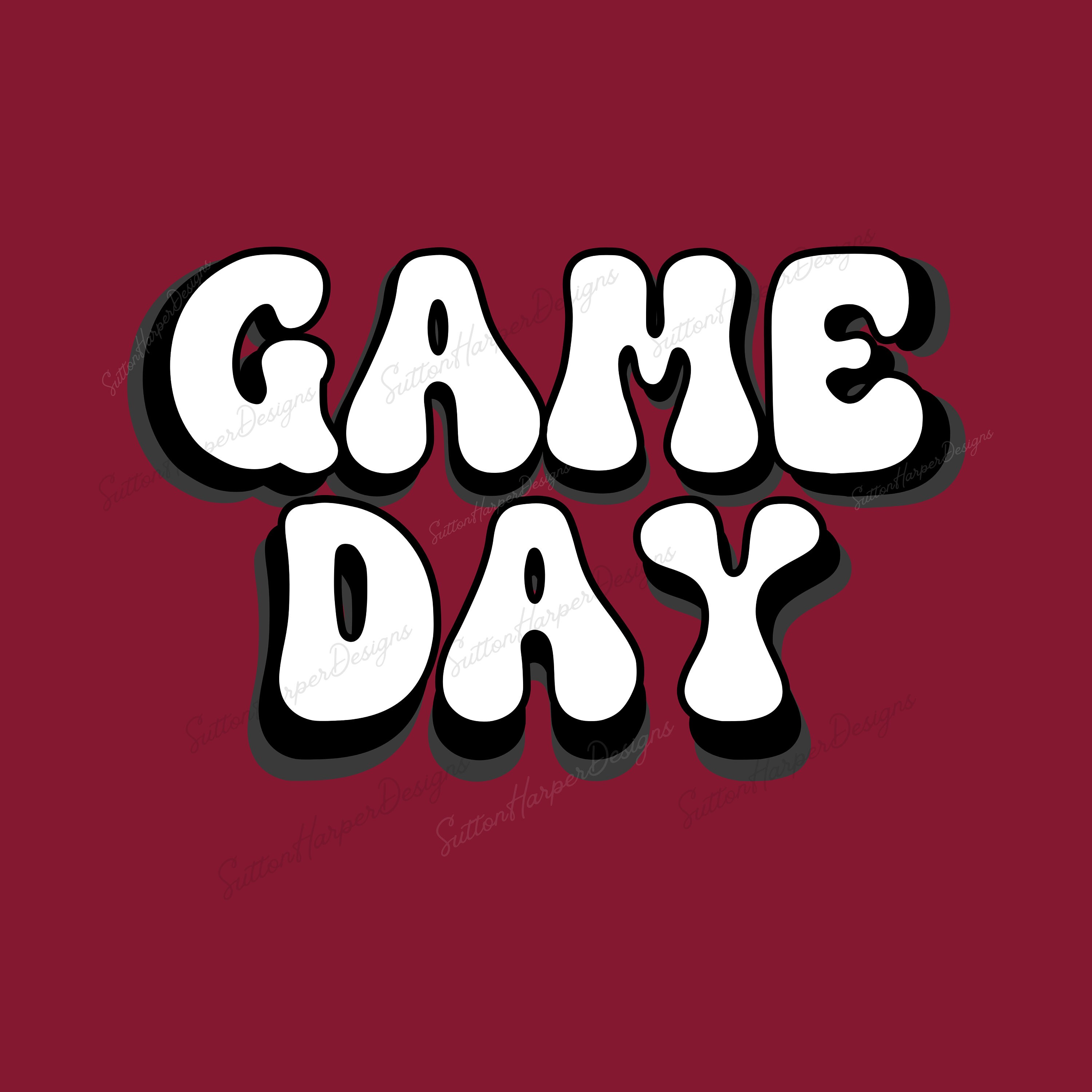 Game Day PNG Cut File, Png, Game Day Png Digital Download, Sports Shirt ...