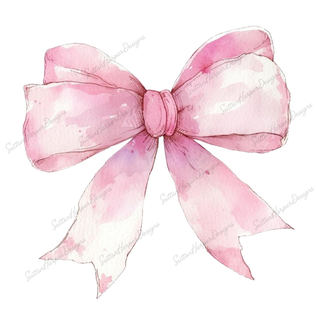 Beautiful Pink Coquette Ribbon Bow Illustration PNG, Coquette T Shirt ...