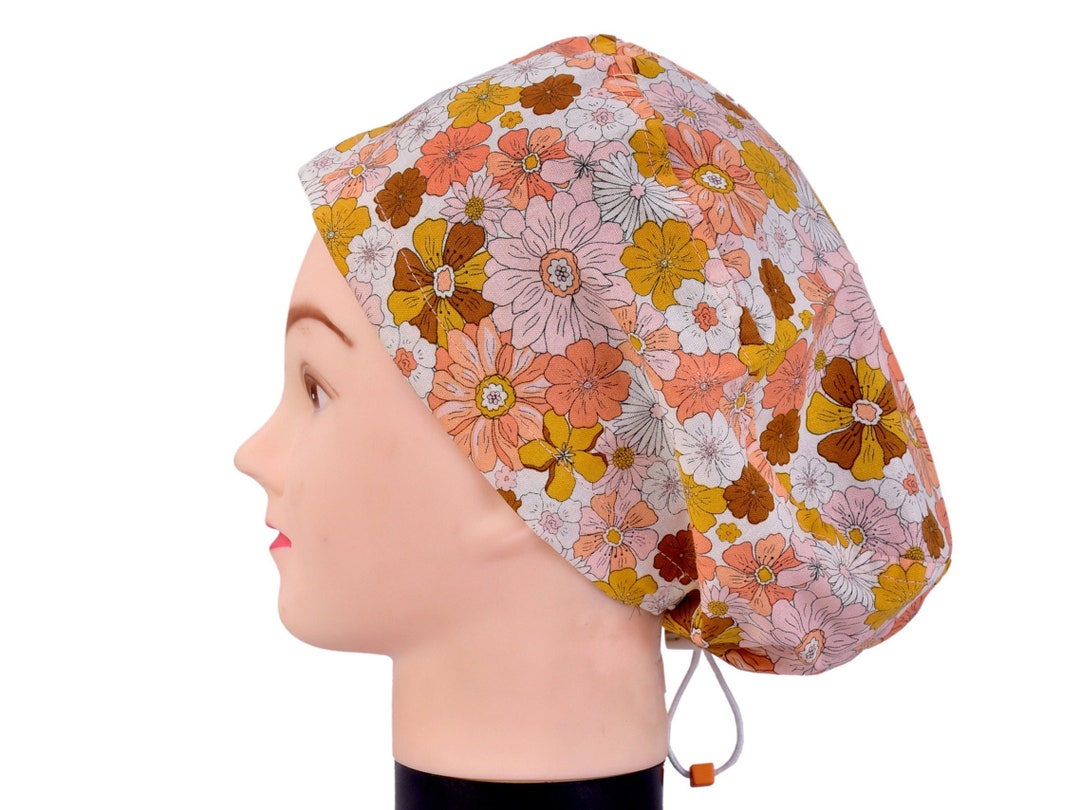 Women Scrub Cap, Scrub Cap Women, Euro Style Caps, Euro Style Hats, Pink Scrub Cap, Yellow ...